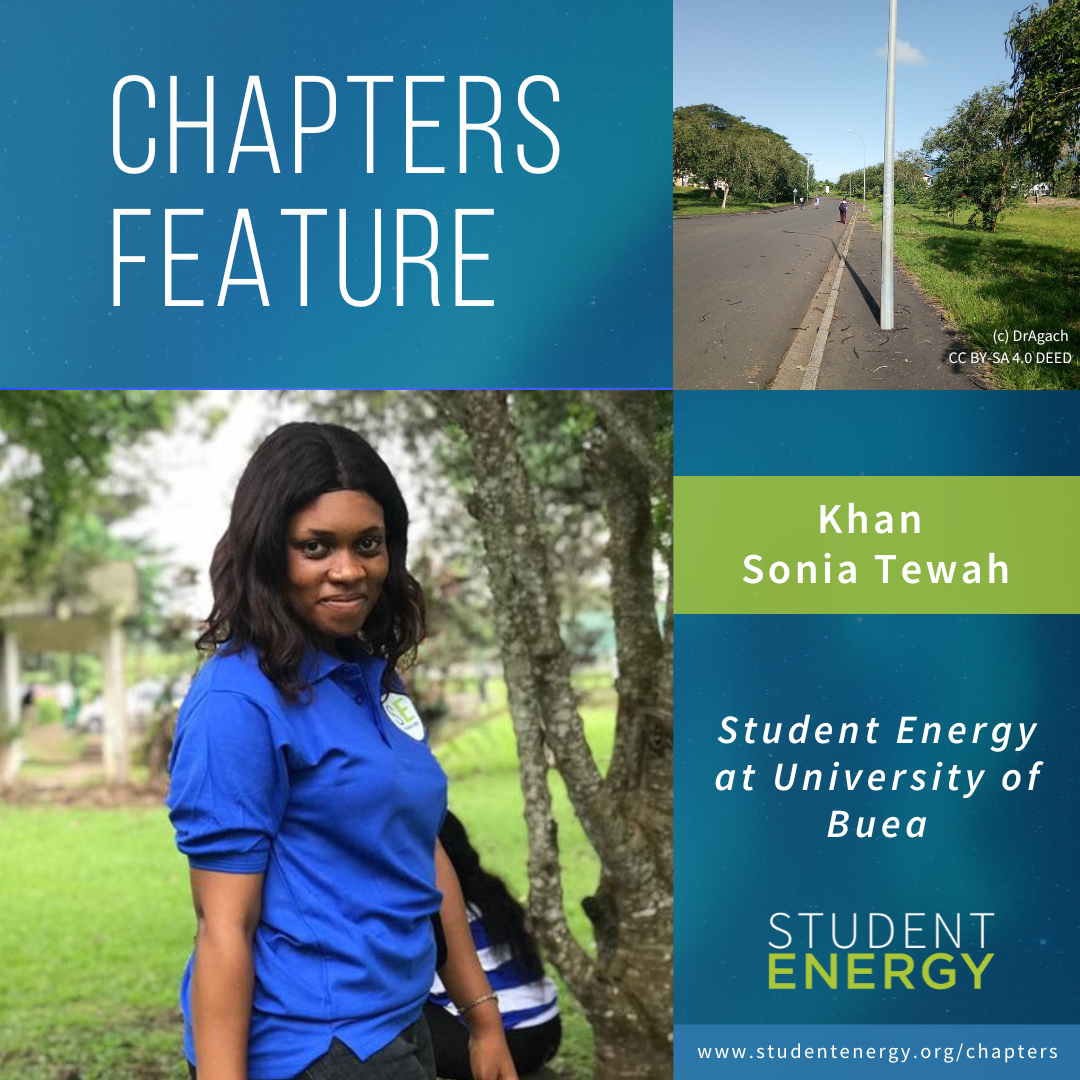 Chapters Spotlight: Khan Sonia Tewah of University of Buea — Student Energy